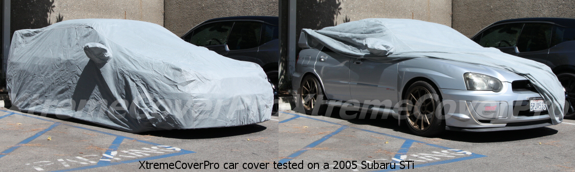 2017 2018 SUBARU WRX STi W/STi SPOILER WATERPROOF CAR COVER W ...